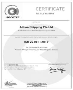 About Us - ALTRON SHIPPING PTE LTD